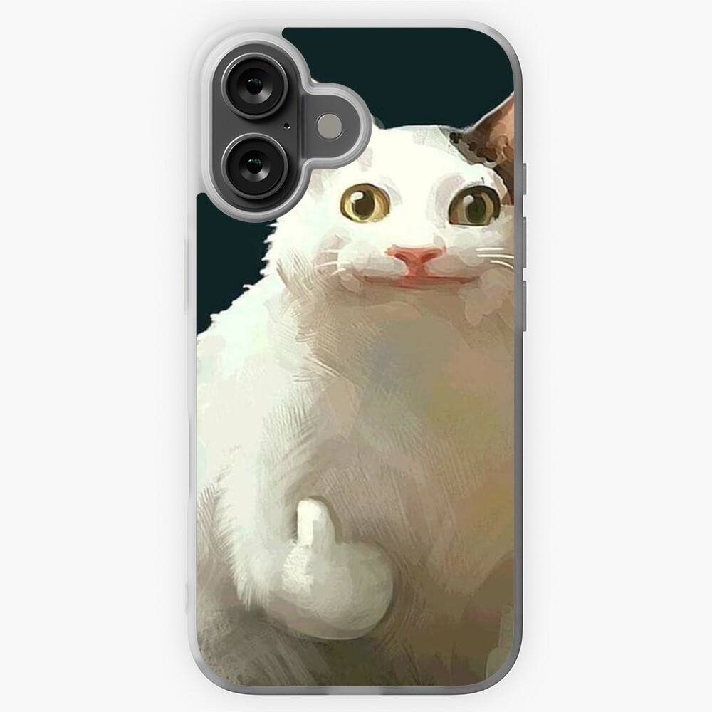 "Polite cat" Sticker for Sale by rossagrantt | Redbubble