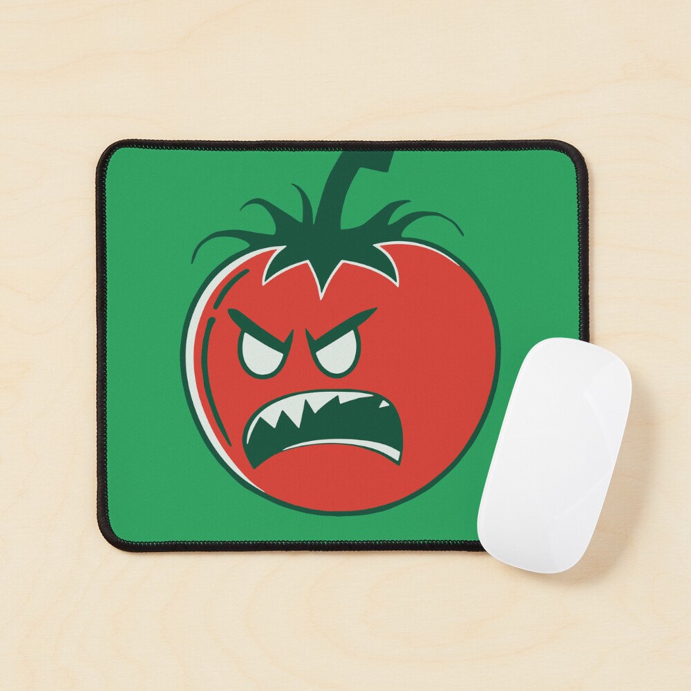 "Angry Tomato " Sticker for Sale by RoboRaphael | Redbubble