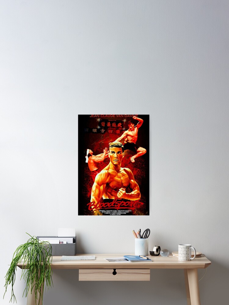 "Jean Claude Van Damme" Poster for Sale by bestaria78 | Redbubble