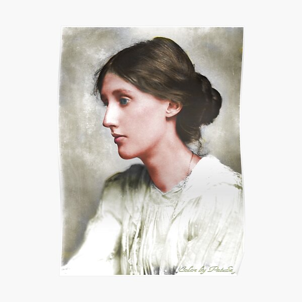Póster «Virginia Woolf» de PatSeg | Redbubble