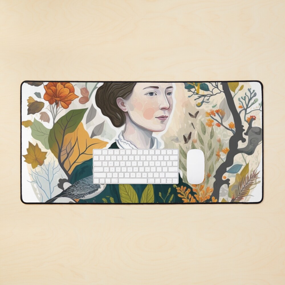 "Emily Dickinson fan made sticker" Sticker for Sale by VivaanArt ...