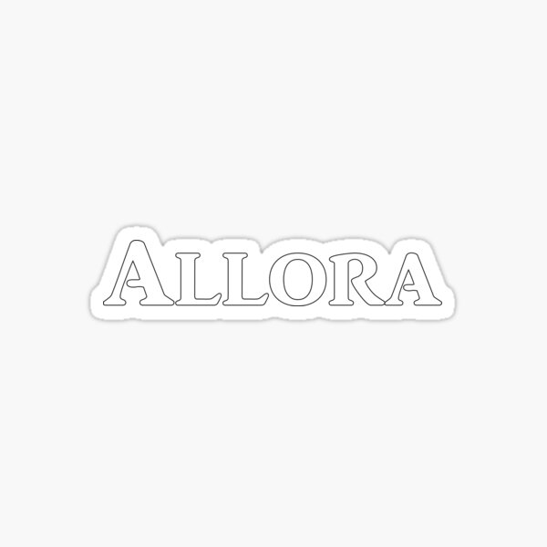 "Allora - Italian Word" Sticker for Sale by stickersandtees | Redbubble