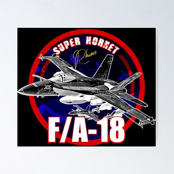 "F18 Hornet Us Air Force Fighterjet" Poster for Sale by Aerolovers ...