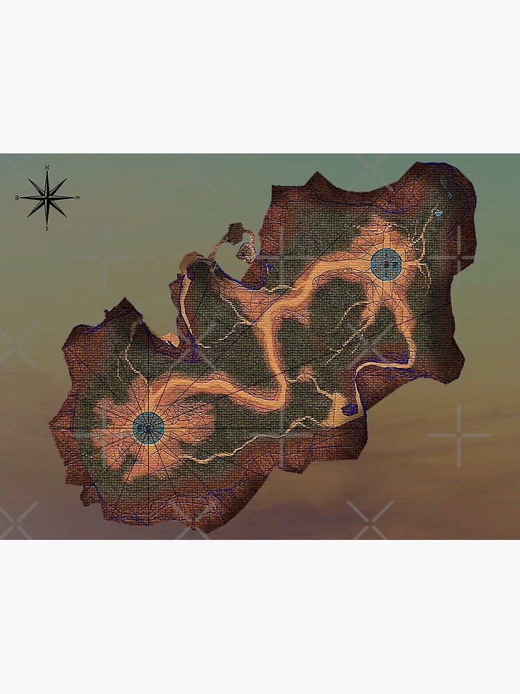 "Blood Gulch - Halo Map (custom)" Poster for Sale by The Pathfinders ...