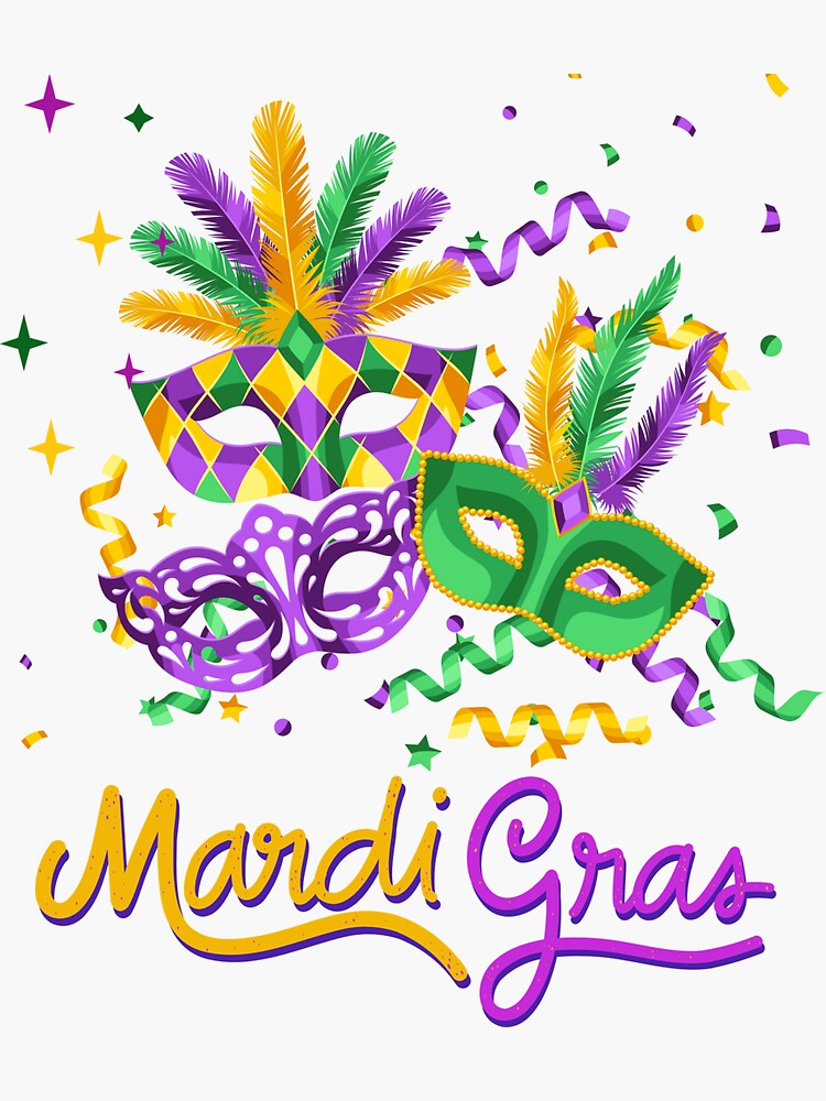 Mardi Gras Water Bottles Merch & Gifts for Sale | Redbubble