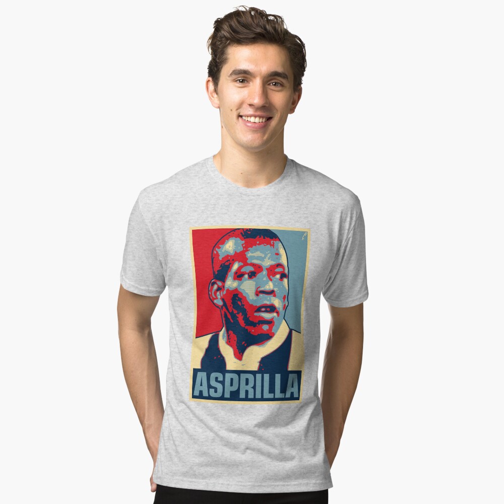 "Asprilla" Sticker for Sale by DAFTFISH | Redbubble