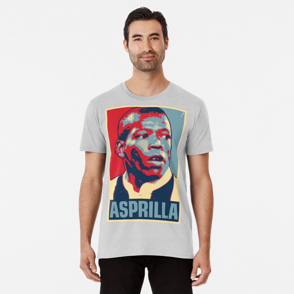 "Asprilla" Sticker for Sale by DAFTFISH | Redbubble