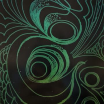 "Thai number five pattern in imagination." Sticker for Sale by ...