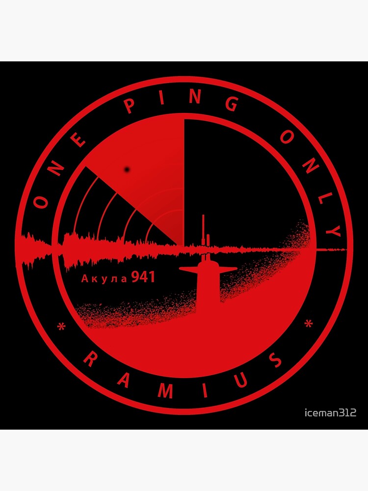 "Marko Ramius - One Ping Only" Poster by iceman312 | Redbubble