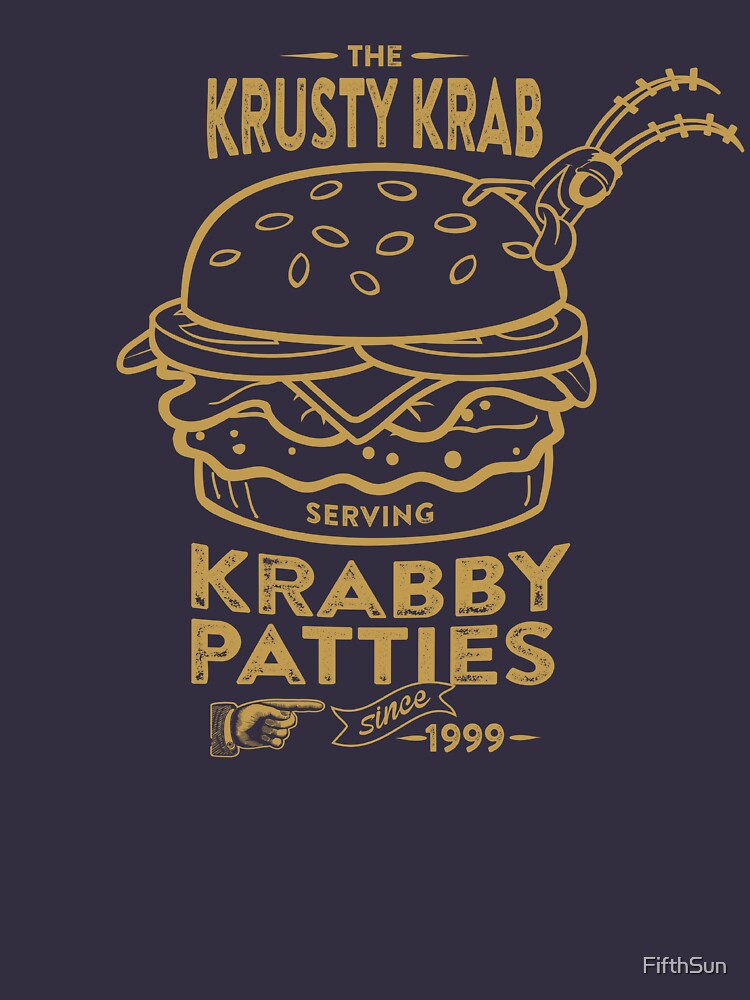 "SpongeBob SquarePants Plankton Krusty Krab Krabby Patties Ad" T-shirt ...