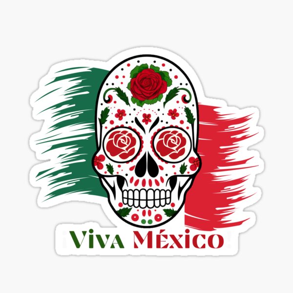 "Viva Mexico!" Sticker for Sale by NeoCanvas | Redbubble