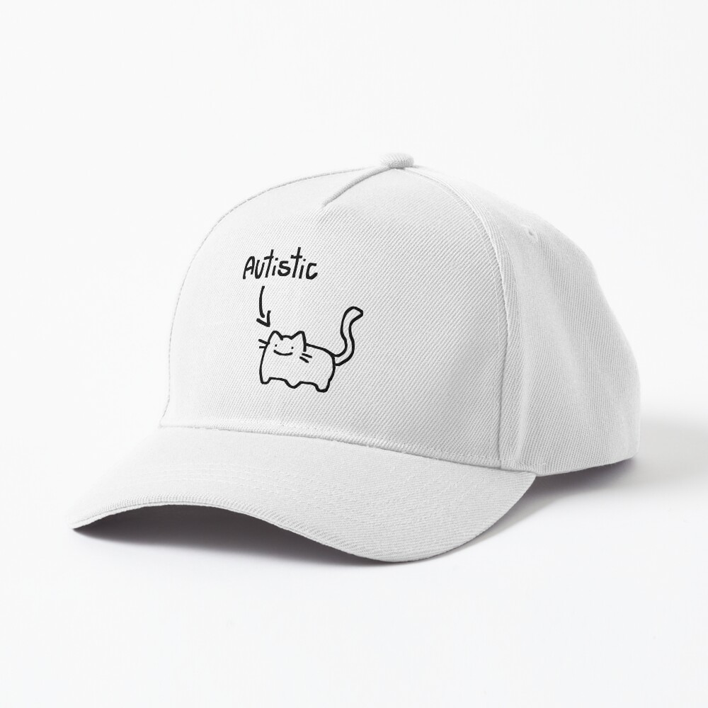 "autistic cat" Cap for Sale by badri2 | Redbubble