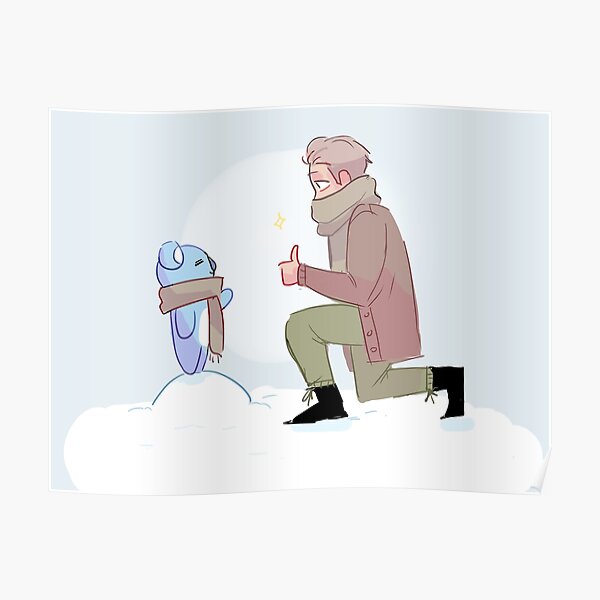 "BTS: MATCHING SCARVES (RM & Koya)" Poster by randomsplashes | Redbubble