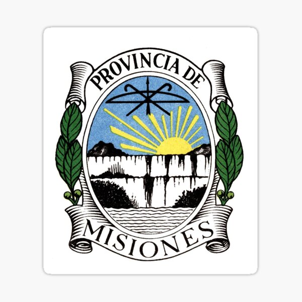 "Misiones Province coat of arms, Argentina" Sticker by Tonbbo | Redbubble