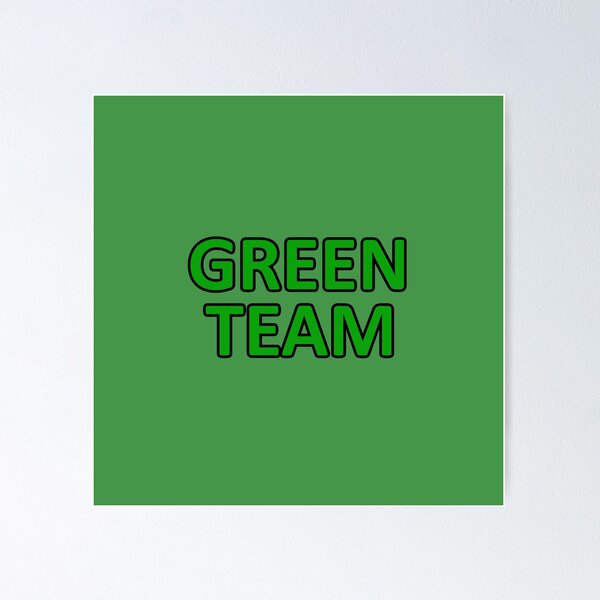 "Green Team Corporate Team Building Colors or Party Games Teams Color ...