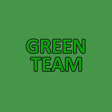 "Green Team Corporate Team Building Colors or Party Games Teams Color ...