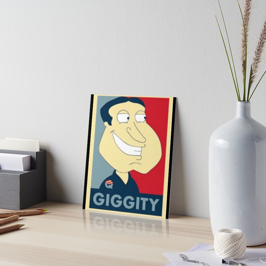 "Quagmire Giggity" Sticker for Sale by Fannycat1 | Redbubble
