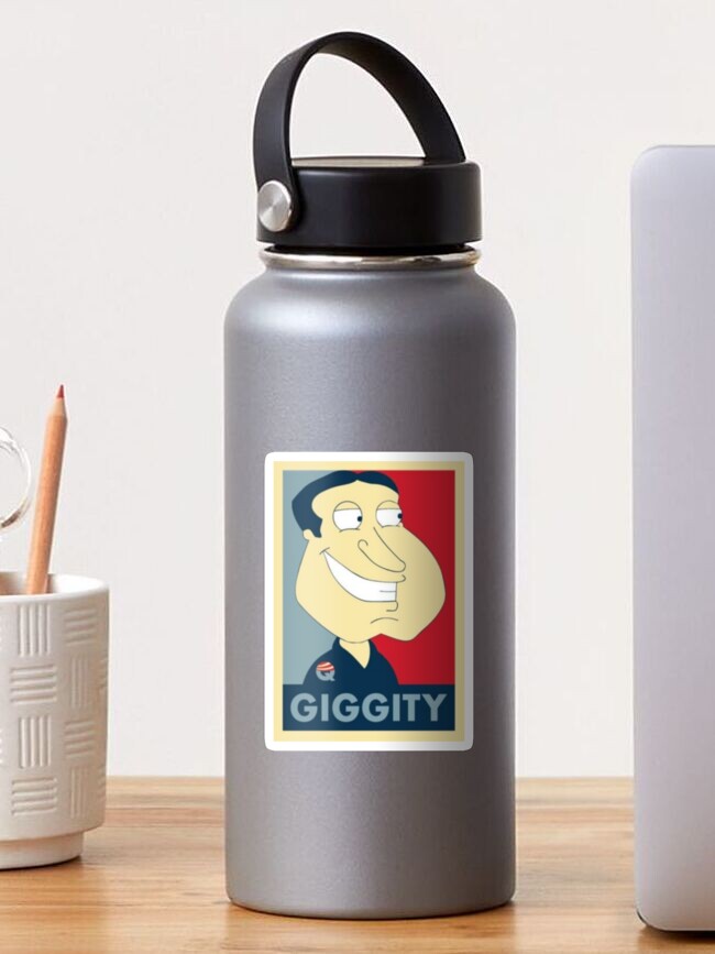 "Quagmire Giggity" Sticker for Sale by Fannycat1 | Redbubble