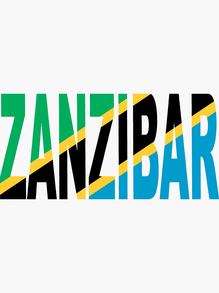 "Zanzibar flag" Sticker for Sale by IhorEha | Redbubble