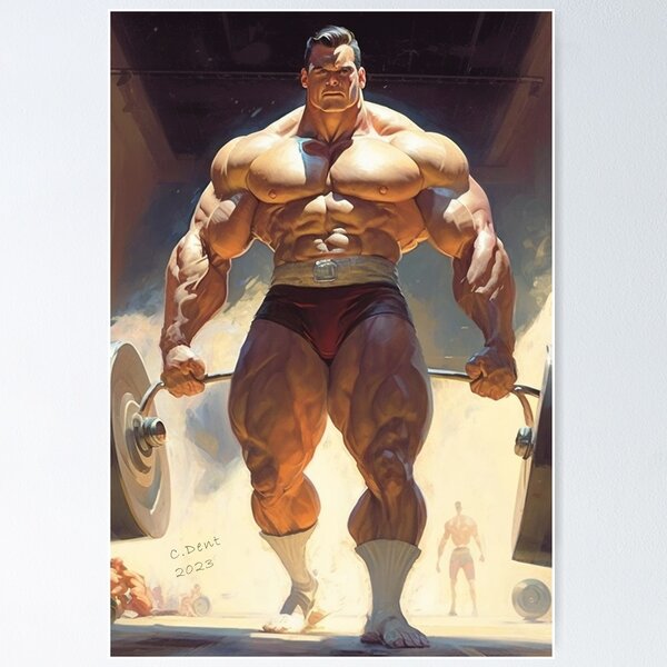 "Pumping Iron" Poster for Sale by LegacyArtist1 | Redbubble