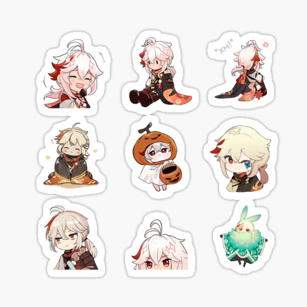 "Kazuha - kazuha genshin impact pack" Sticker for Sale by youssef-ezz ...
