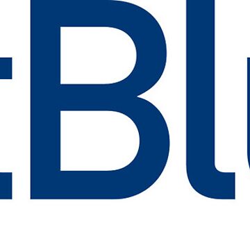 "JetBlue Logo" Sticker for Sale by stillwerise44uk | Redbubble