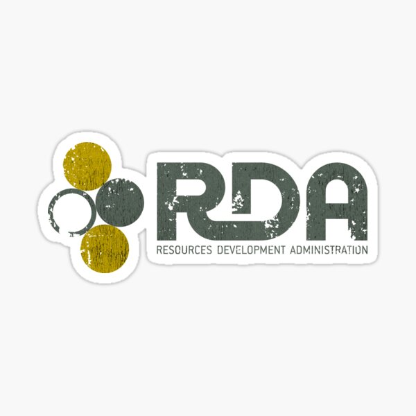 "Resources Development Administration" Sticker by jacobcdietz | Redbubble