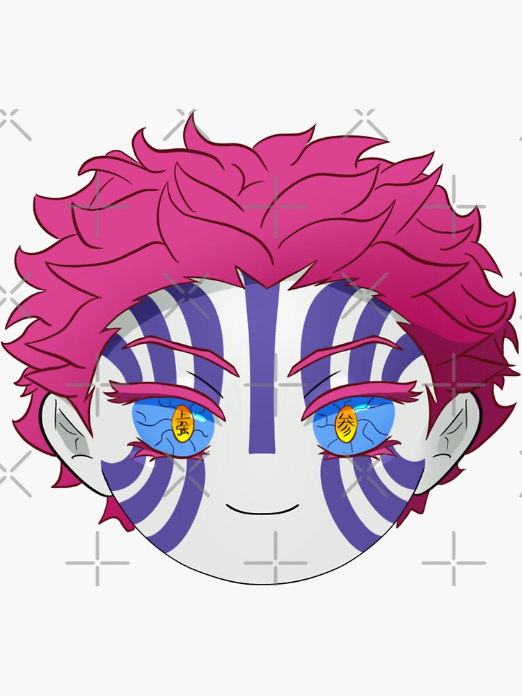 "Chibi Akaza" Sticker for Sale by wistyarts | Redbubble