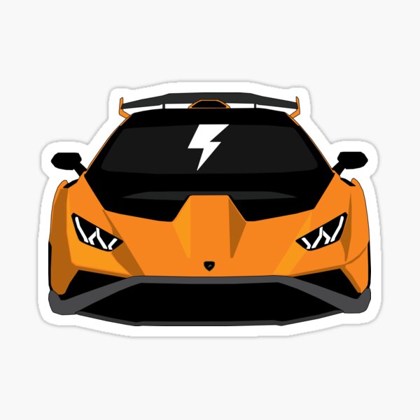 "Lamborghini Huracan STO" Sticker for Sale by RohanNewn | Redbubble