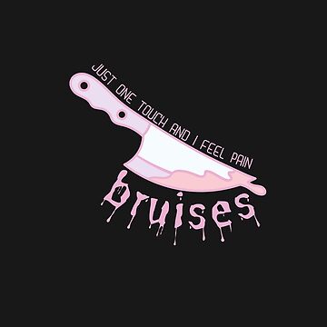 "Reneé Rapp Bruises" Sticker for Sale by lavndershrtdays | Redbubble