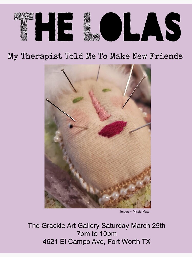 "LOLA3" Sticker for Sale by THE-LOLAS | Redbubble