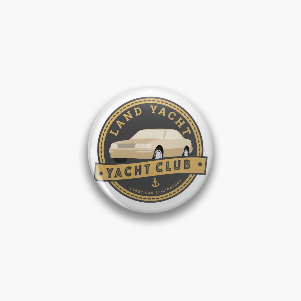 "Land Yacht Yacht Club - Badge" Sticker for Sale by MiserableMX5 ...