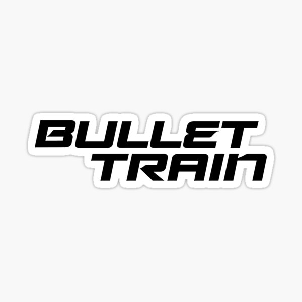 "Bullet Train 2022 Movie Logo" Sticker for Sale by ItsCanaan | Redbubble