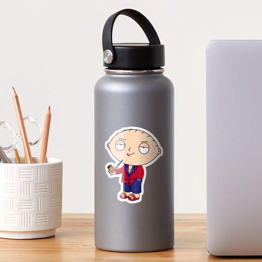 "Mafia Stewie" Sticker for Sale by desartdestro | Redbubble