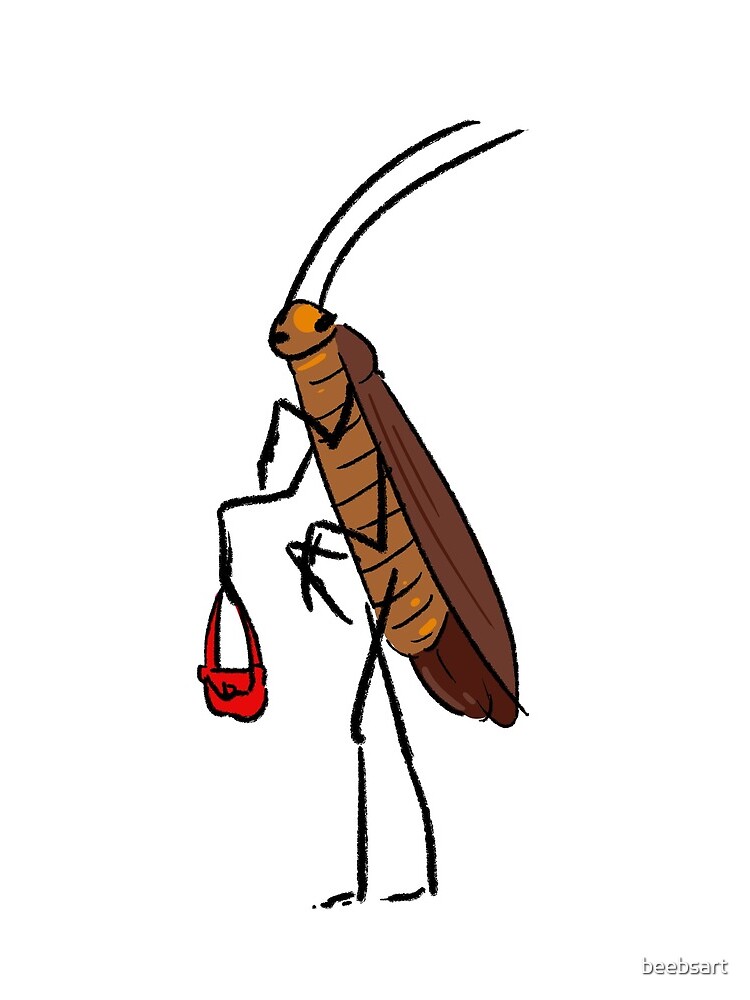 "Roach with Purse" Drawstring Bag for Sale by beebsart | Redbubble