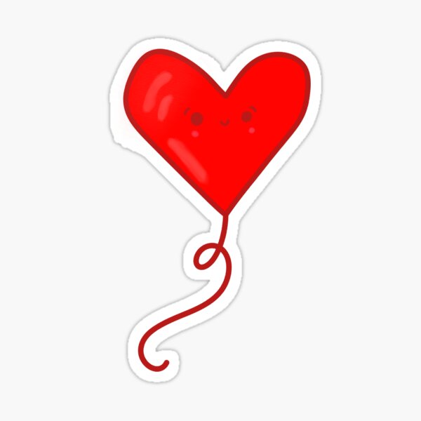 "Happy Heart" Sticker for Sale by BuzzGeeArt | Redbubble