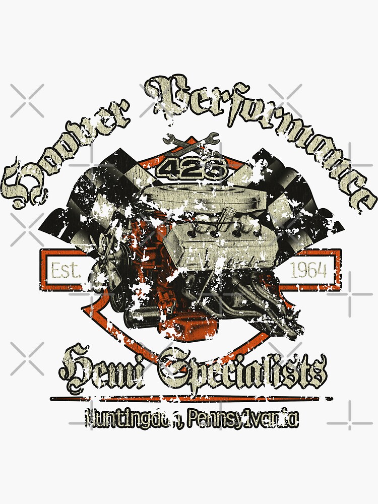 "Hoover Performance - Vintage" Sticker for Sale by jacobcdietz | Redbubble