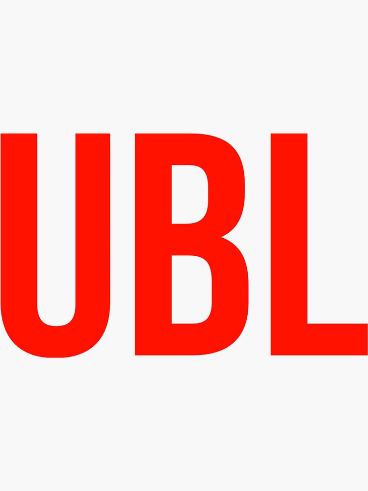 "UBL" Sticker by Prestige313 | Redbubble