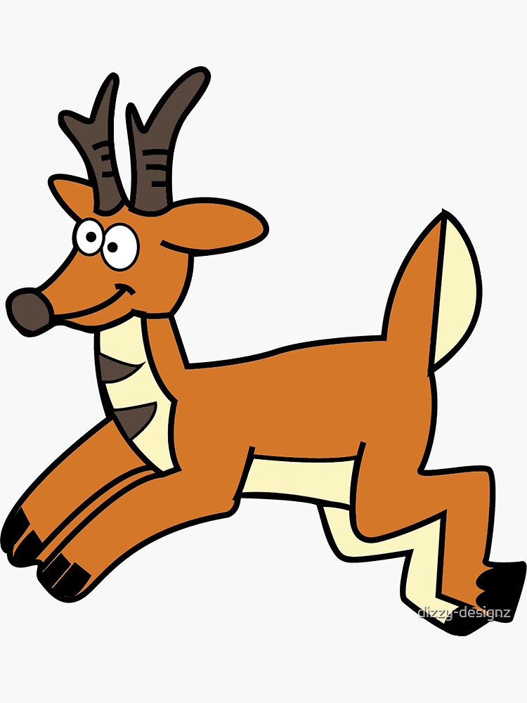 "Toy Story Midway Mania Deer Prize" Sticker for Sale by dizzy-designz ...