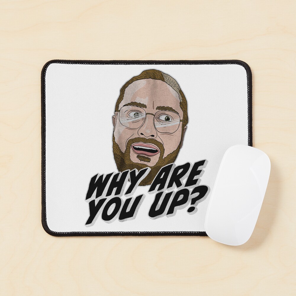 "Leigh Mcnasty Why Are You Up Leigh Mcnasty Merch" Sticker for Sale by ...