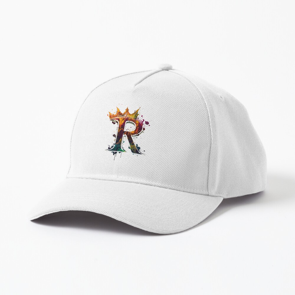 "Graffiti letter R with crown" Sticker by hendeJens | Redbubble
