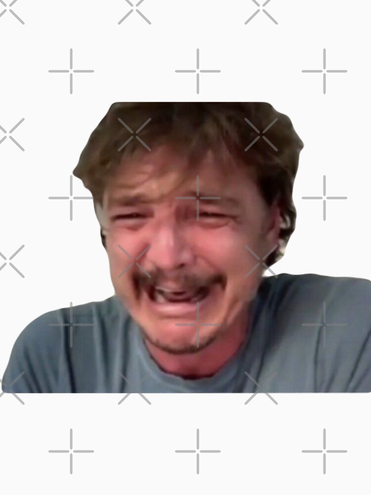 Maglietta Divertente Di Pedro, Pedro Pascal Meme T-shirt - Crying Pedro venduto da Graph Berry ...