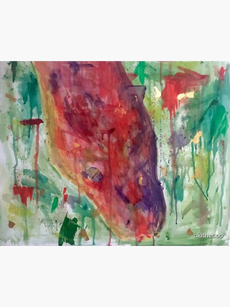 "multicoloured olive python" Sticker for Sale by okithecoo | Redbubble