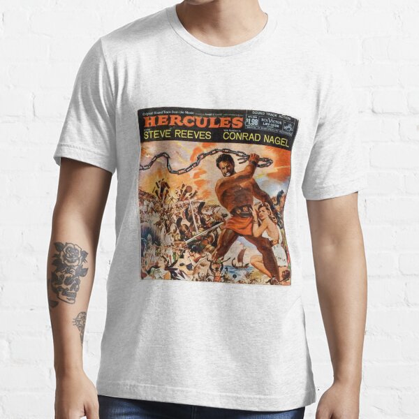 "Hercules, Steve Reeves, OST" T-shirt for Sale by Vintaged | Redbubble ...