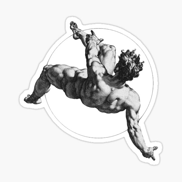 "Fallen Angel" Sticker for Sale by designskull | Redbubble