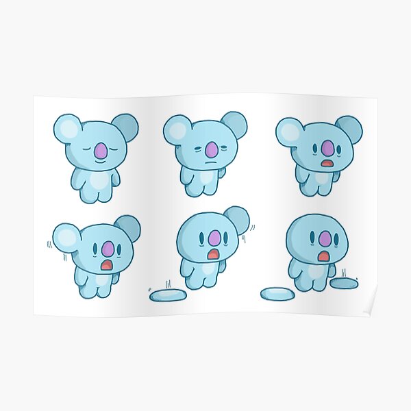 Póster «Koya Koala» de tonguetied | Redbubble
