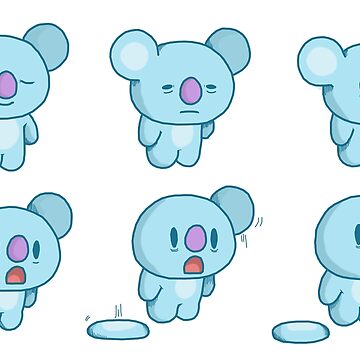 "koya koala" Sticker for Sale by tonguetied | Redbubble