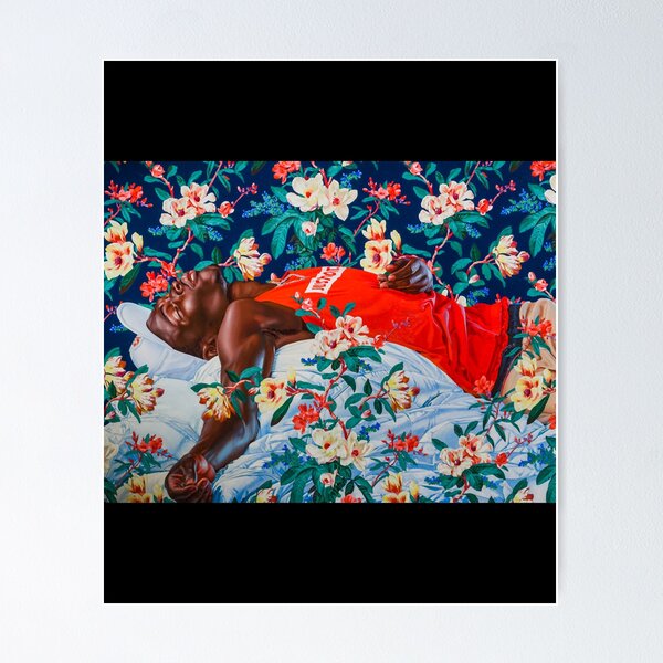 "Kehinde Wiley Landscape of Jorge Gitoo Wright" Poster for Sale by ...