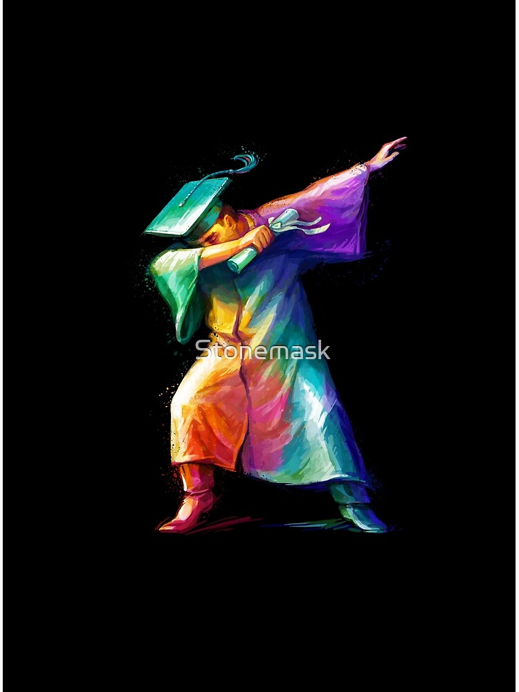 "Dabbing Graduate" Poster for Sale by Stonemask | Redbubble