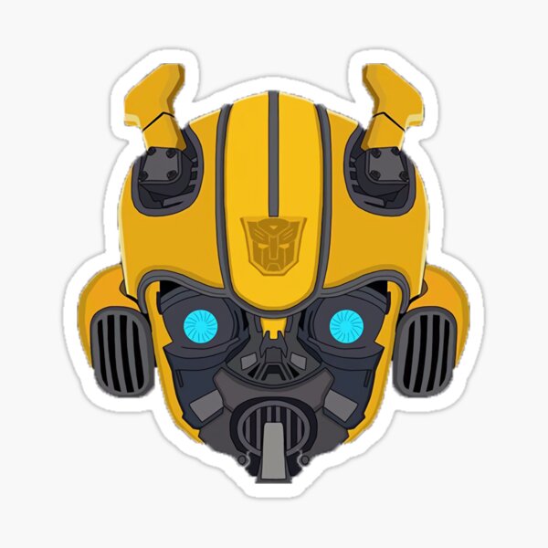"Bumble-Bee Transf0rmer" Sticker for Sale by Meadow Phelps | Redbubble